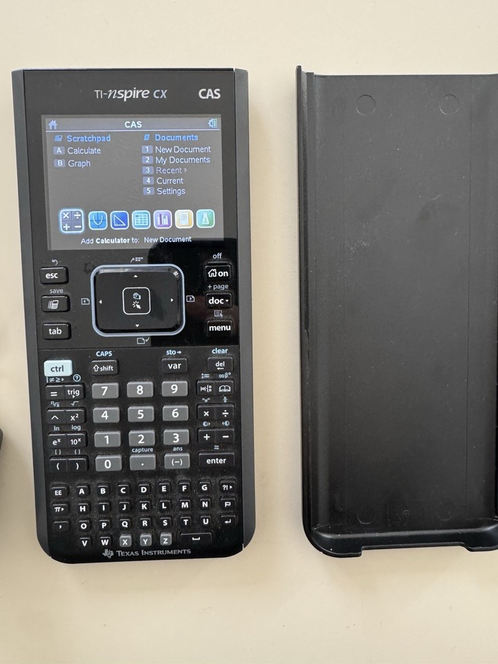 Texas Instruments Ti‐Nspire CX CAS Graphing Calculator W/ Cover ...