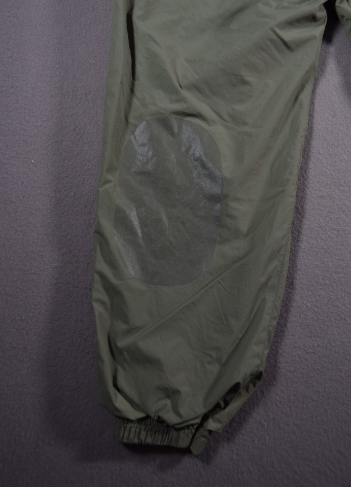 Neighborhood Pants Mens Large Green Nylon Track Warm Up Jogger Japan ...