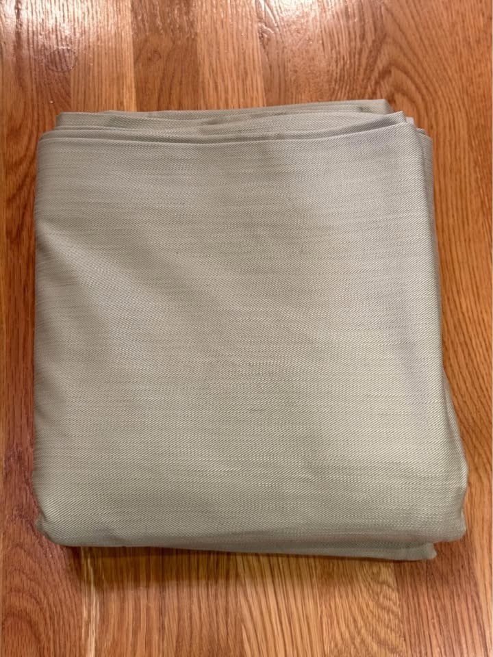 Restoration Hardware 50W x 84L Light Green/Grayish Green Lined Drapes ...