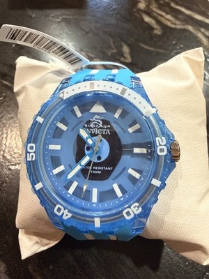 INVICTA Subaqua Blue 44 MM 69449 100 Meter Water Resistant | eBay