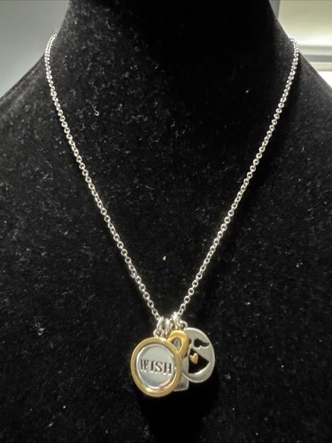Brighton Stories Of Angels Wish Heart Charm Necklace NWT $58 | eBay