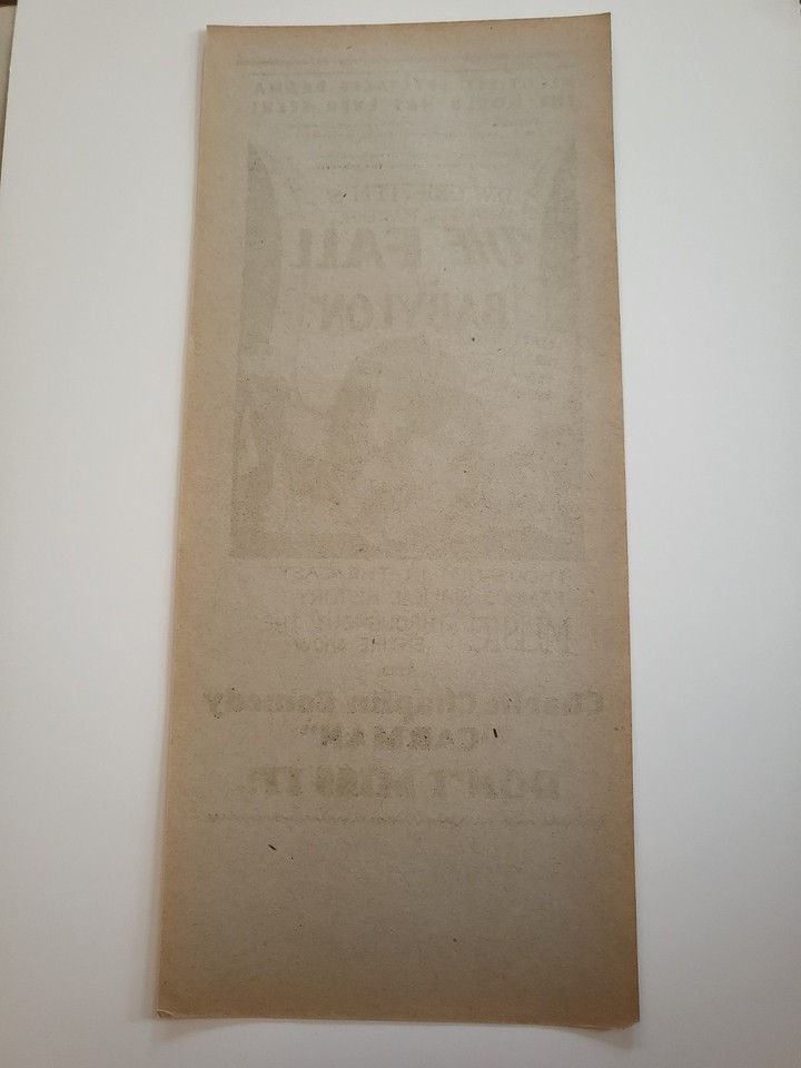 1919 D.w. Griffith & Charlie Chaplin Broadside Paper Poster | eBay