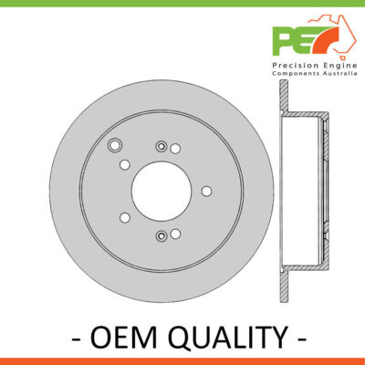 2x New *PROTEX* Disk Brake Rotors - Rear Fits HYUNDAI iX35 LM 4D Wgn ...