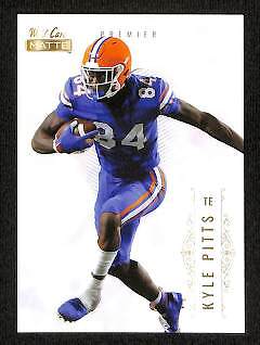 2021 Wild Card Kyle Pitts #MBC-11 Matte Premier White Football Card ...
