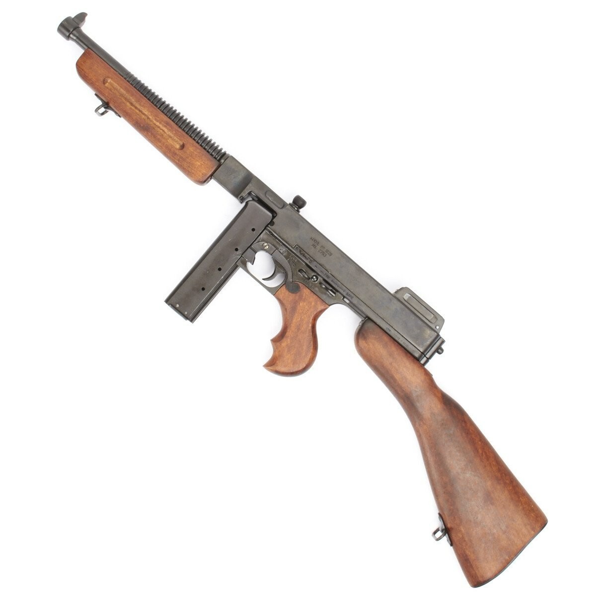 Denix 1928 Military Version Thompson Non-Firing Submachine Gun Replica ...