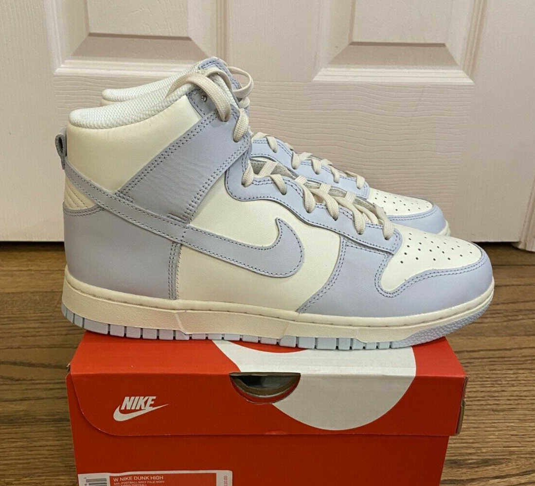 Nike Dunk High Sail Football Grey Pale Ivory DD1869 102 Women's 8 Men's ...