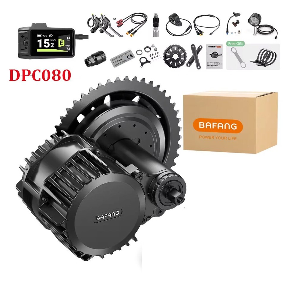 52V1000W Bafang BBS-HD Mid Motor Kit BBS03 Electric Bike Conversion ...