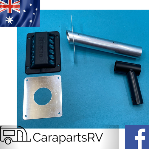 DOMETIC CARAVAN / RV FRIDGE FLUE KIT. 4 PIECE KIT IN BLACK. | eBay
