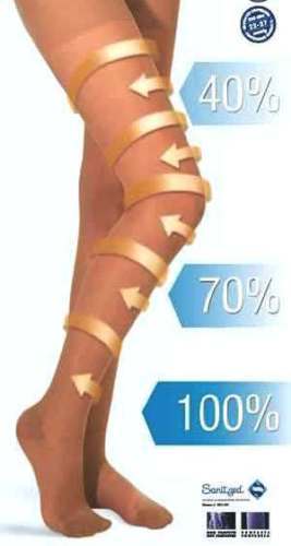 280DEN Garter-Tights Stockings Compression Stockings 22-27mmHg ...