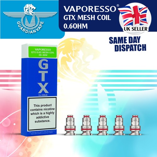 Vaporesso GTX Coils Target PM30 PM80 Luxe Go 40 Swag E-Cig Mesh ...