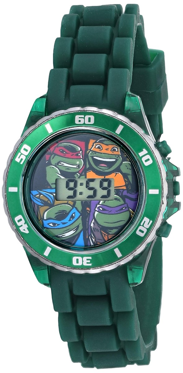 Teenage Mutant Ninja Turtles Digital Watch TMNT Teenage Mutant Ninja