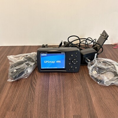 Garmin GPSmap 496 GPS With New Battery | eBay