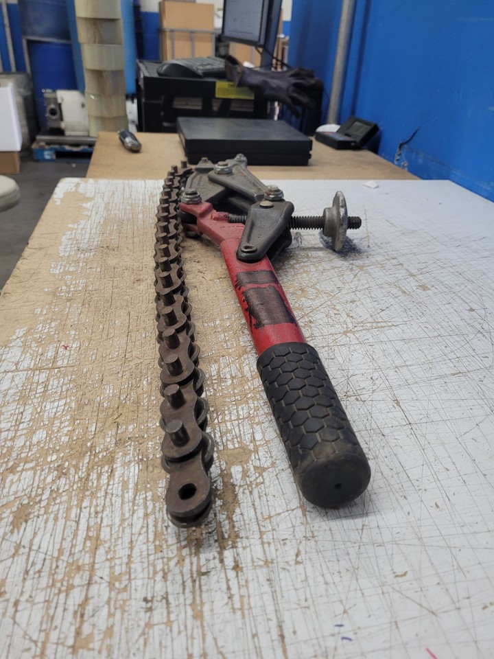 Wheeler Rex 4906 Ratchet Soil Pipe Cutter 26"Chain Needs New Drive ...