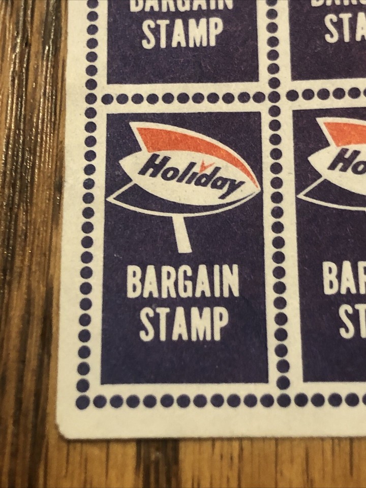 vintage Holiday Gas Station Gift Stamps | eBay