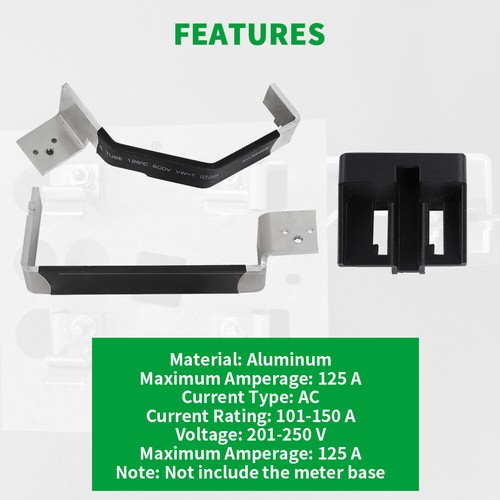 For Challenger Main Breaker Buss Bars & Insulator Kit Multi-meter Panel ...