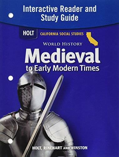 World History: Medieval to Early Modern Times Interactive Reader and ...
