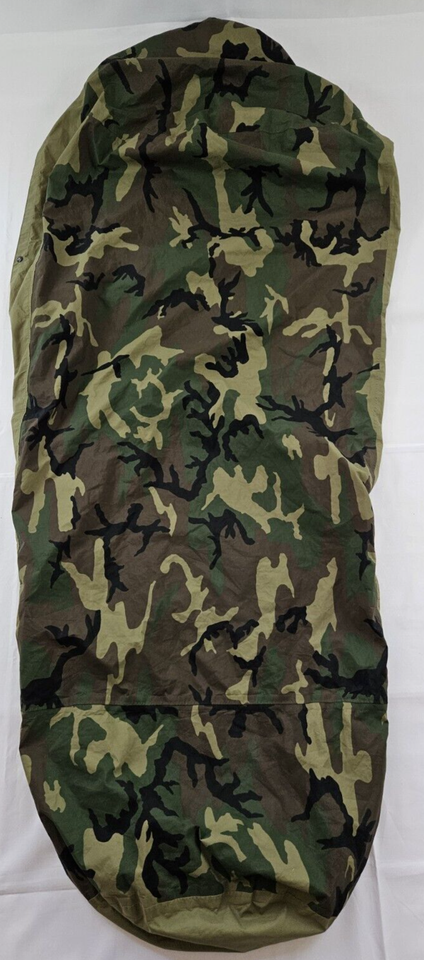 US Military 5 Piece MSS Modular Sleeping Bag System Woodland Bivy ...