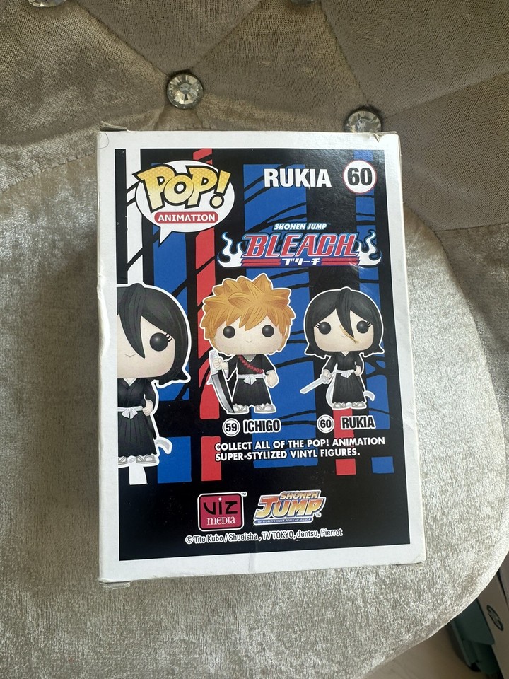Funko Pop Anime Bleach Rukia 60 Rare Vaulted Shonen Jump | eBay