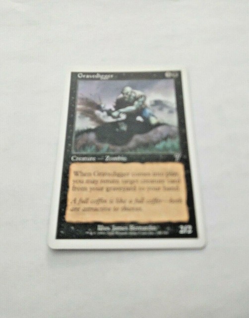 MTG Gravedigger Seventh Edition 139/350 Regular Common for sale online ...