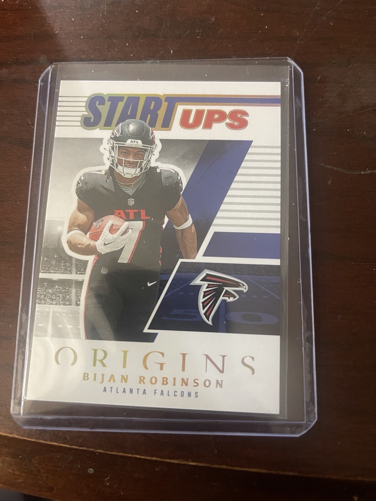 Bijan Robinson Rookie Card 2023 Panini Origins Start Ups Atlanta ...