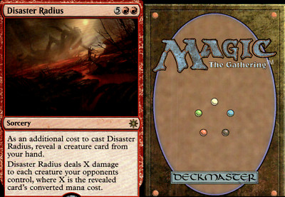 Magic the Gathering-MTG- Disaster Radius | eBay