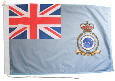RAF No. 7 Squadron Flag with Rope & Toggle - MOD LICENSED - Made in UK ...