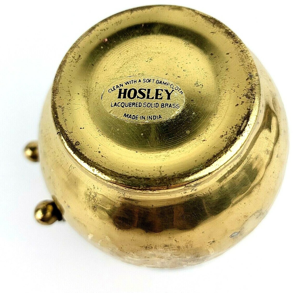 Hosley Solid Brass