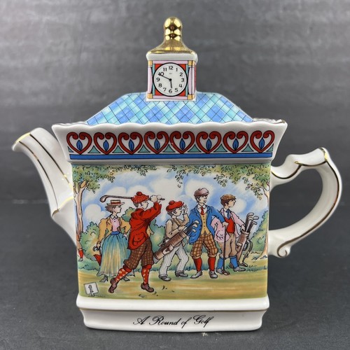 Windsor England Single Serve Golf Teapot "Another Round of Golf" 1 Cup ...