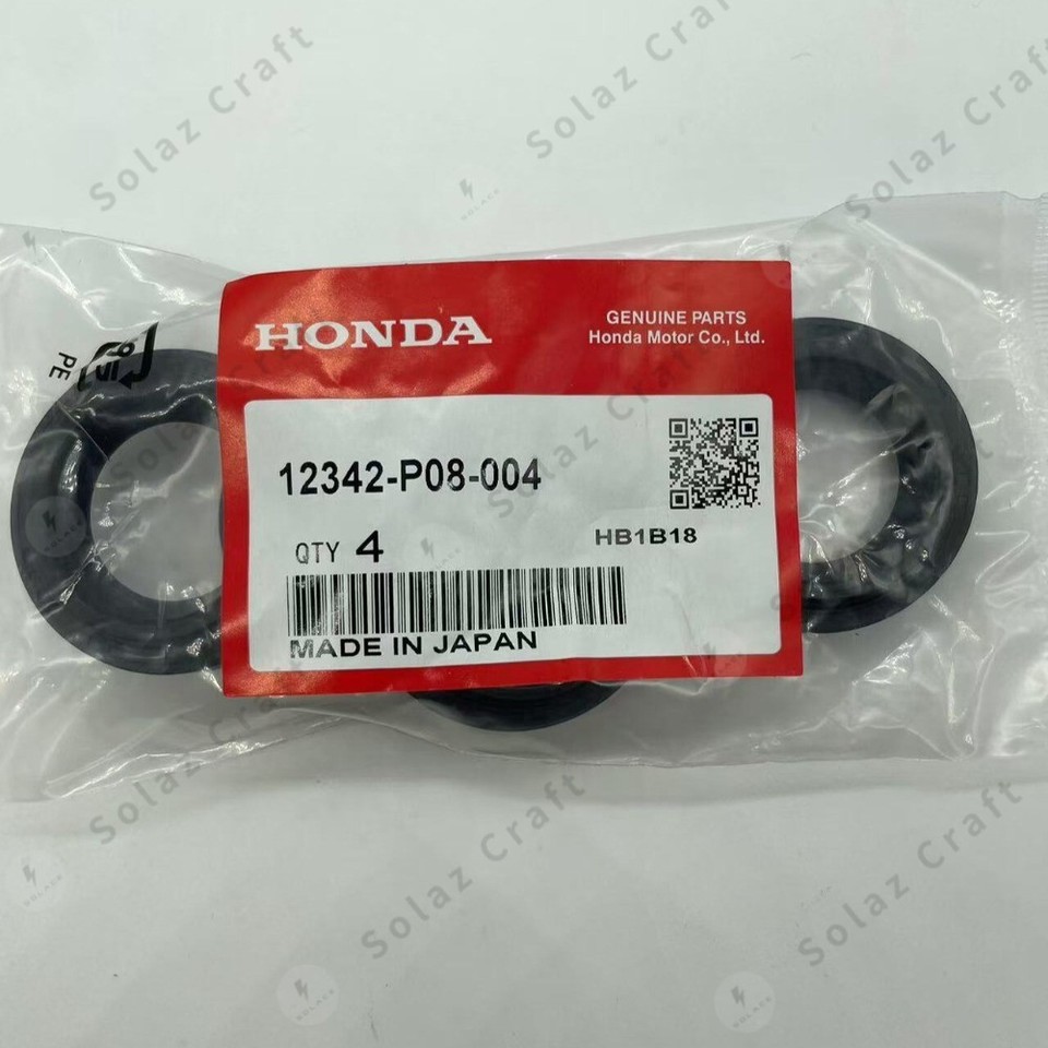 OEM NEW Valve Cover Gasket Kit w/Gromets Fits Honda K20 K24 Civic SI ...