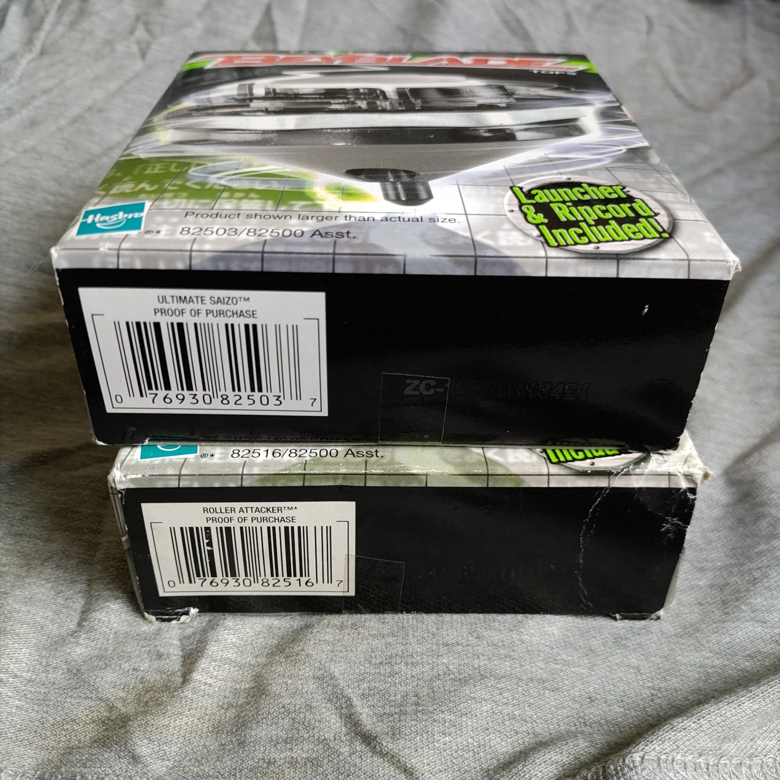 02 Ultimate Saizo, 25 Roller Attacker USA ver. - Hasbro Beyblade Tops ...