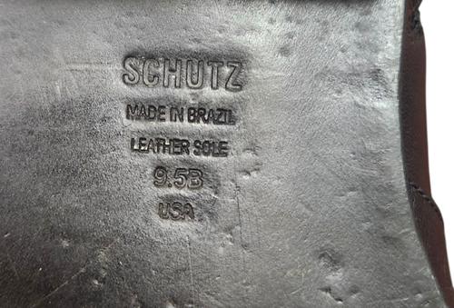 Schutz Black Leather Studded Ankle Boots Women’s 9.5B Rocker Moto ...