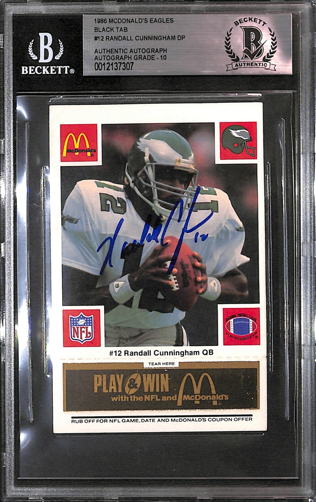 Randall Cunningham Autographed Memorabilia | Signed Photo, Jersey ...