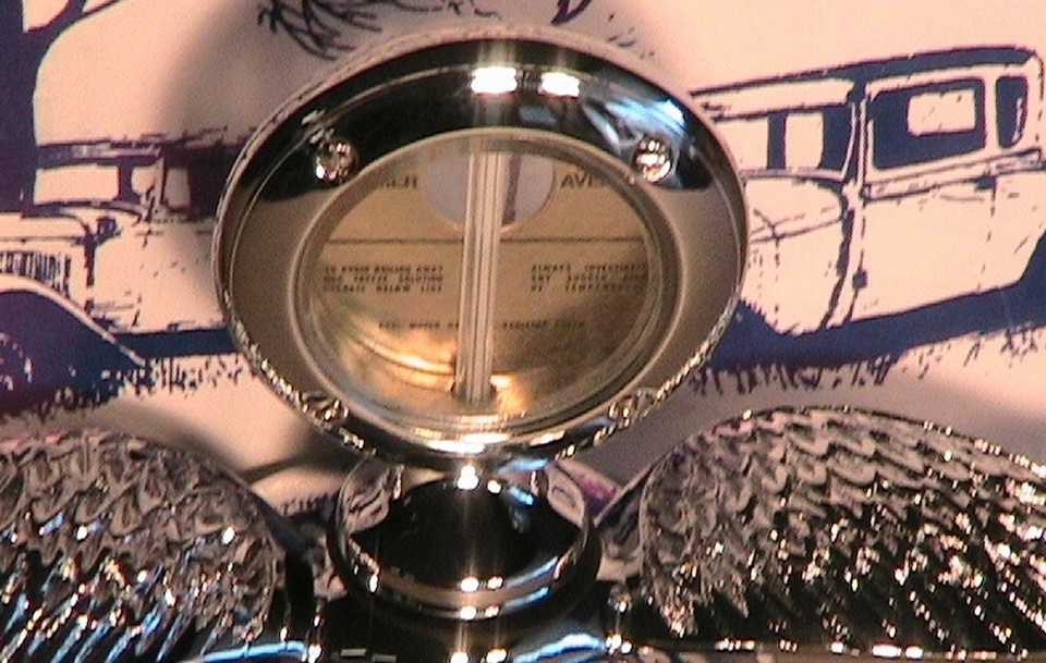 1928-1929 Model A Ford Moto Meter Radiator Cap Plain Rim Style with ...
