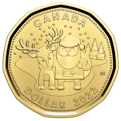 Canadian 1 Dollar 2022