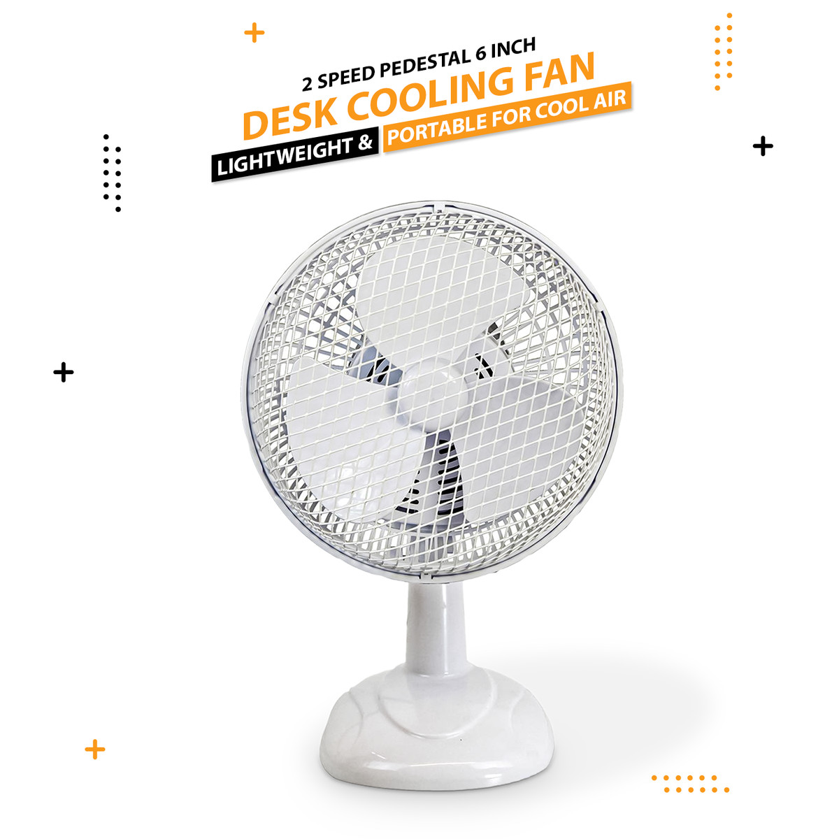 PEDESTAL COOLING FAN DESK FANS OSCILLATING STAND STANDING