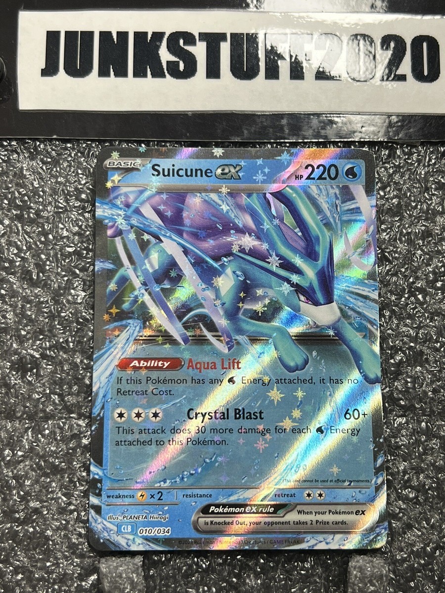 Pokemon Suicune Ex Card Pokémon Classic Game Decks Japans TCG