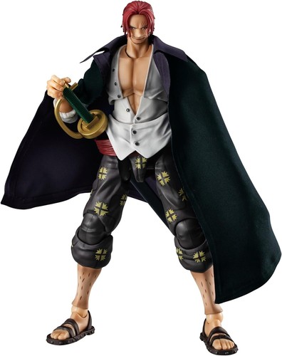 MegaHouse VARIABLE ACTION HEROES ONE PIECE SHANKS Ver.1.5 190mm Action ...