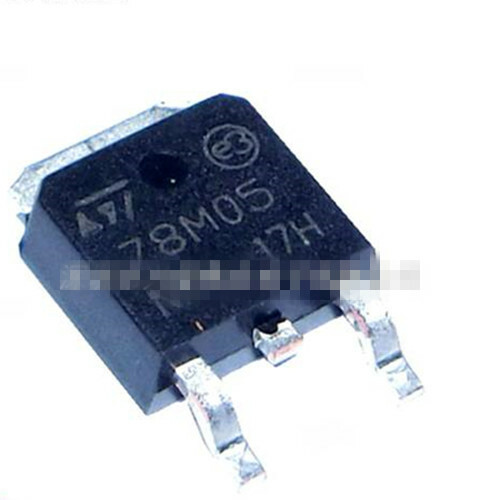 50PCS 78M05 Patch 7805 Three-terminal regulator L78M05CDT TO252 5V 0.5A ...