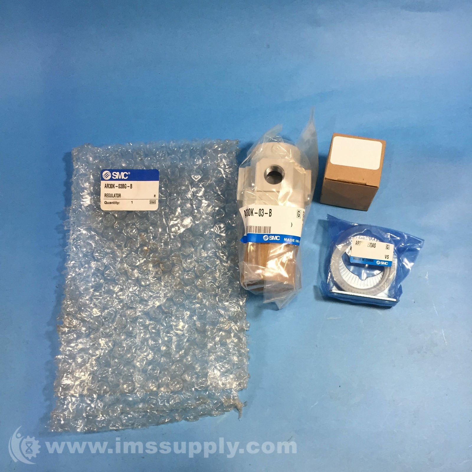 SMC Ar30k-03bg-b Regulator Backflow Function Body Size 30 #234720 for ...