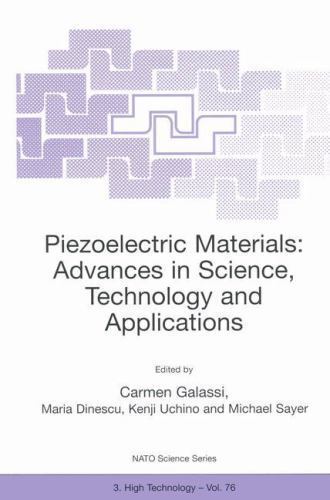 NATO Science Partnership Subseries: 3 Ser.: Piezoelectric Materials ...