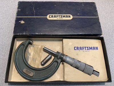 Micrometers - Craftsman Micrometer