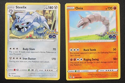 Steelix 044/078 - Pokémon Go - Evolution Card Set - Onix | eBay