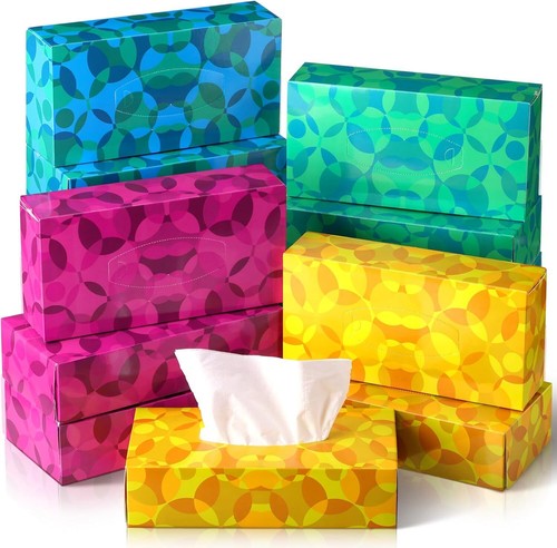 12 Packs 1560 Sheets Soft Facial Tissues Box 2 Ply 130 Sheets | eBay