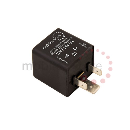 3 pin 12 or 24 volt LED universal indicator flasher indicator relay ISO ...