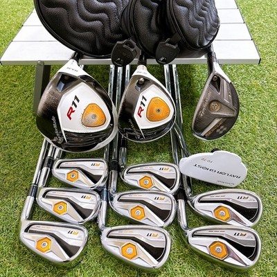 TaylorMade R11 Men's Golf Club Set 12pcs Stiff Right-handed From Japan ...