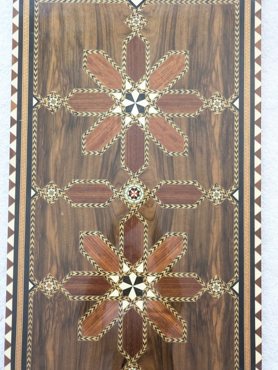 Wood Inlay Design Wall