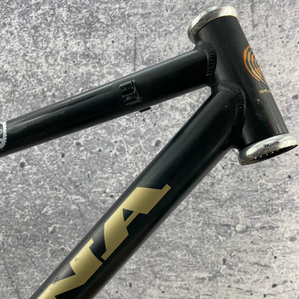 Vintage Kona Suspension Frame 18 in Medium 90s MTB ATB Horst Link Black ...