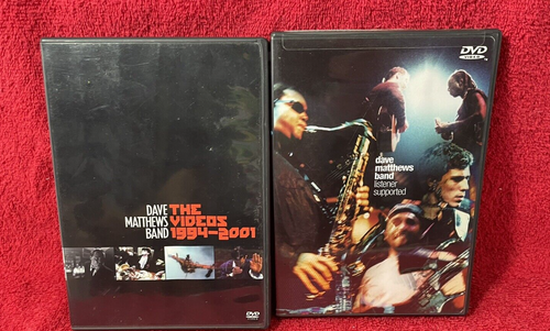 Lot of 2 DVD Dave Matthews Band Videos 1994-2001 & Listener Supported ...