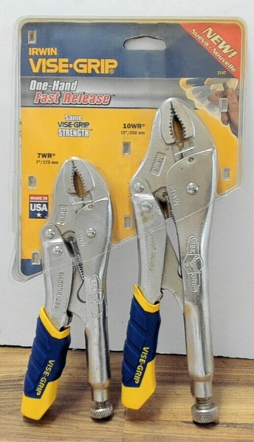 Irwin Vise-Grip 214T Set with 10WR & 7WR | eBay