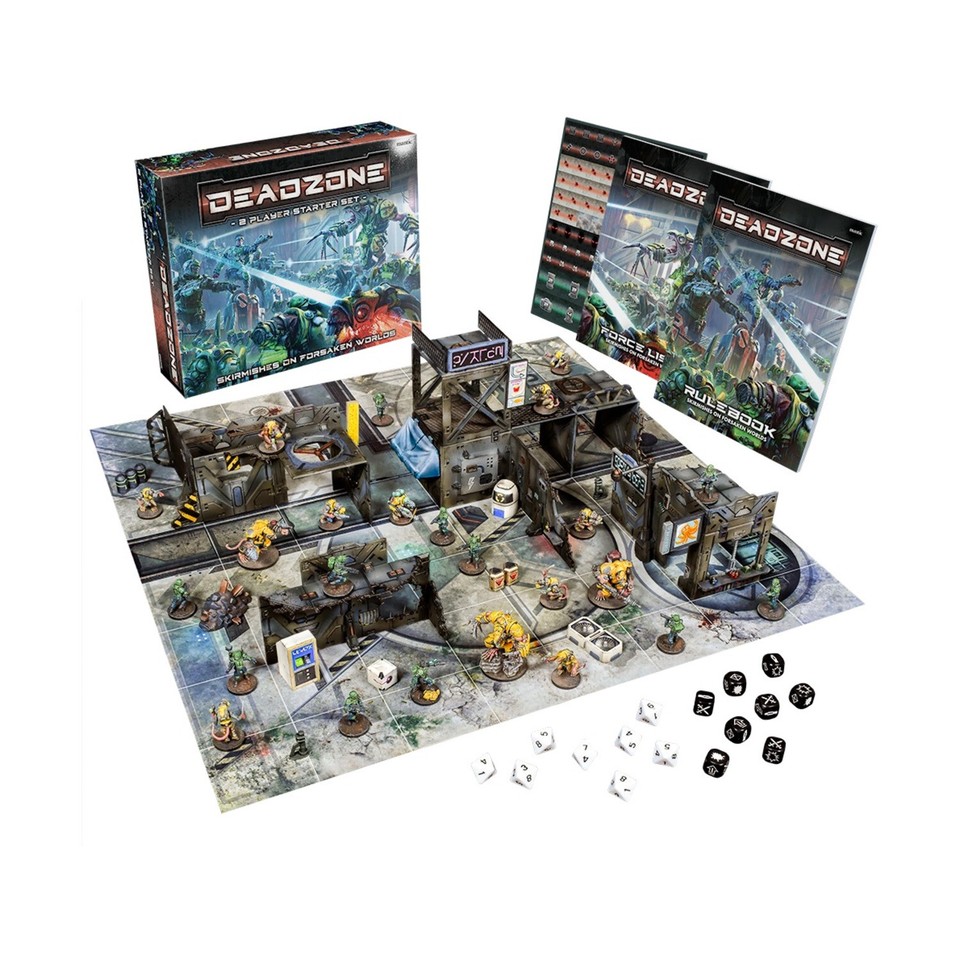 Mantic Deadzone Deadzone - Skirmishes on Forsaken Worlds Starter Set (3 ...
